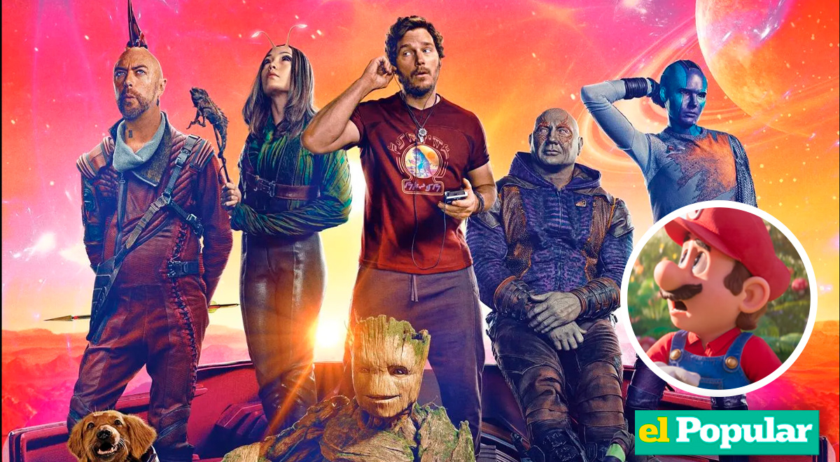 Guardianes de la Galaxia Vol. 3 supera en taquilla a Super Mario Bros ...