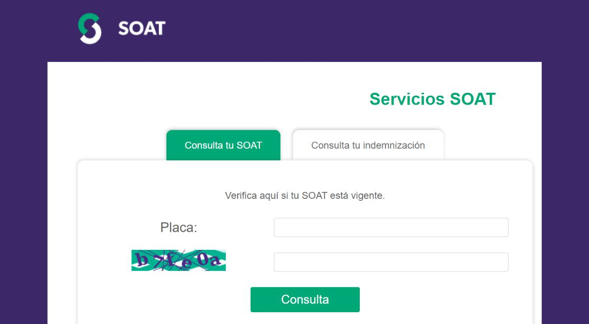 SOAT | cómo consultar si el vehículo en el que viajarás cuenta con ...
