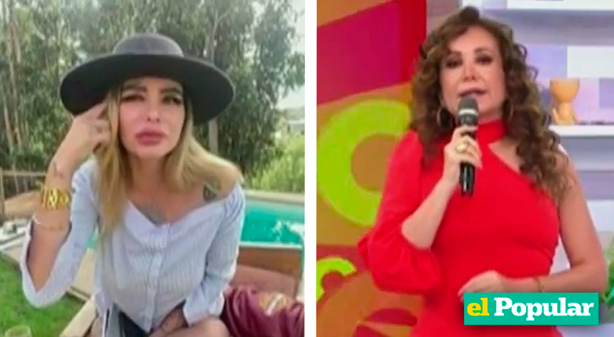Angie Jibaja y Janet Barboza protagoniza tenso momento y calla EN VIVO ...