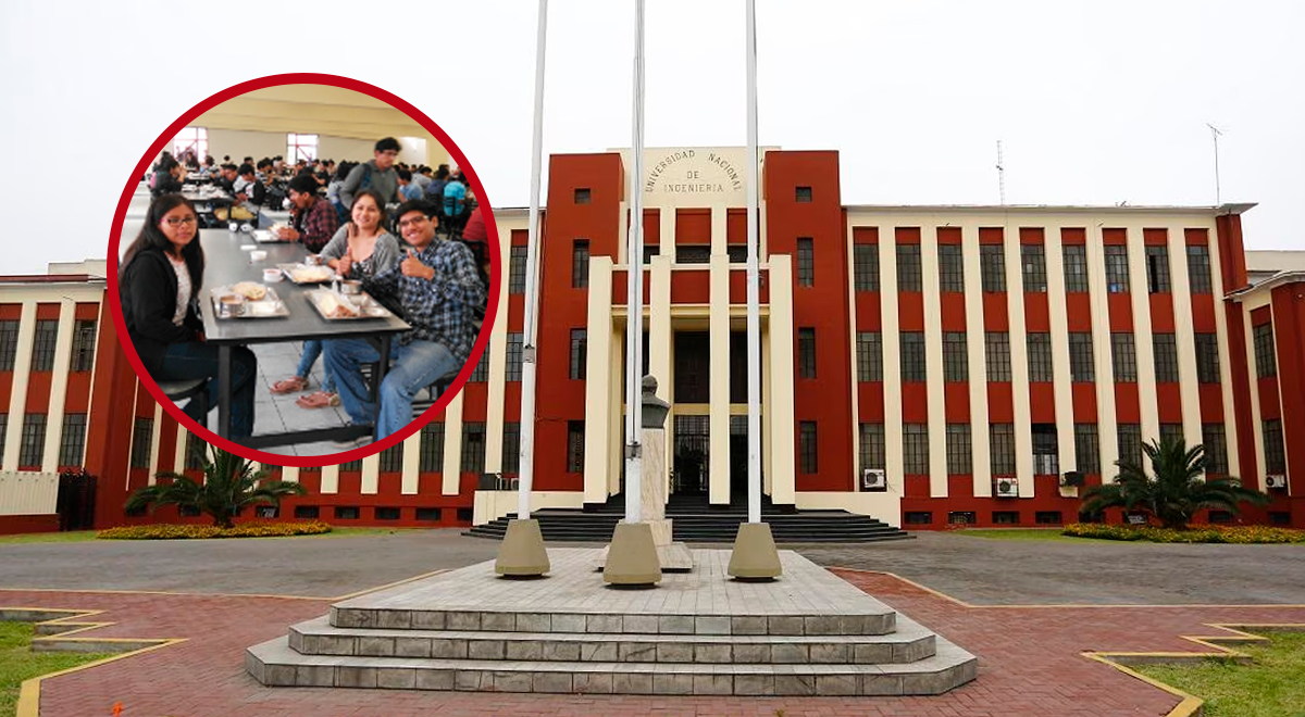 UNI | ¿Cómo es el gran comedor de la Universidad Nacional de Ingeniería? Así disfrutan los ...