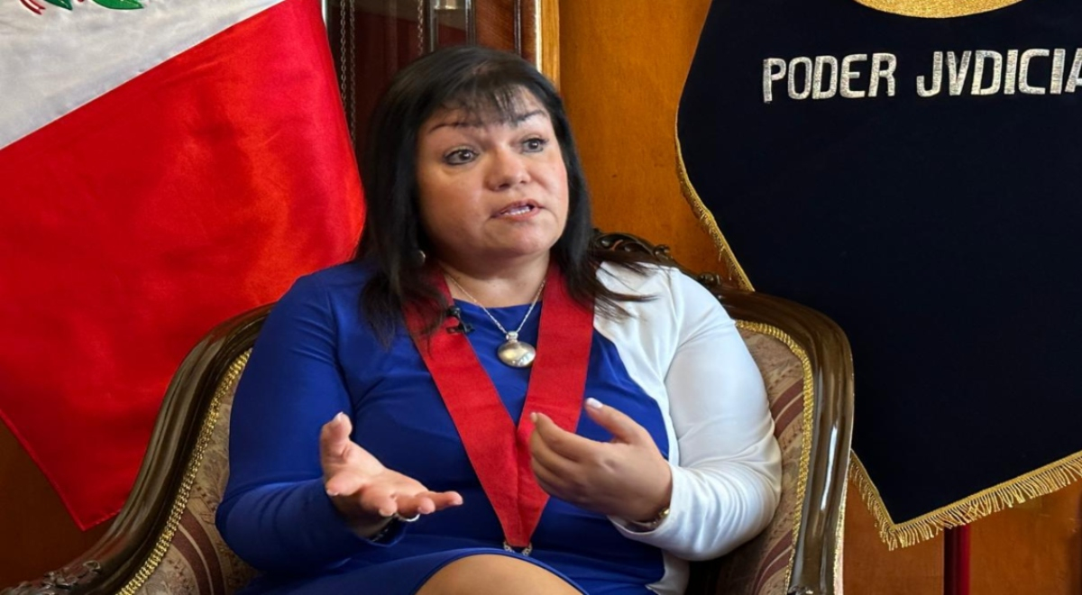 La presidenta de la Corte de Lima, María Vidal La Rosa Sánchez aseguró ...