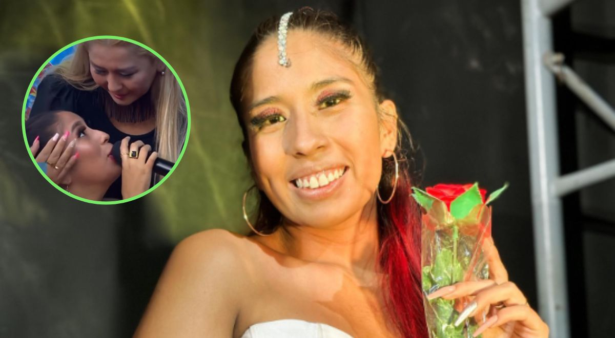 Azucena Calvay, cantante llora al reencontrarse con su madre que llegó de Chiclayo, Mi amor ...