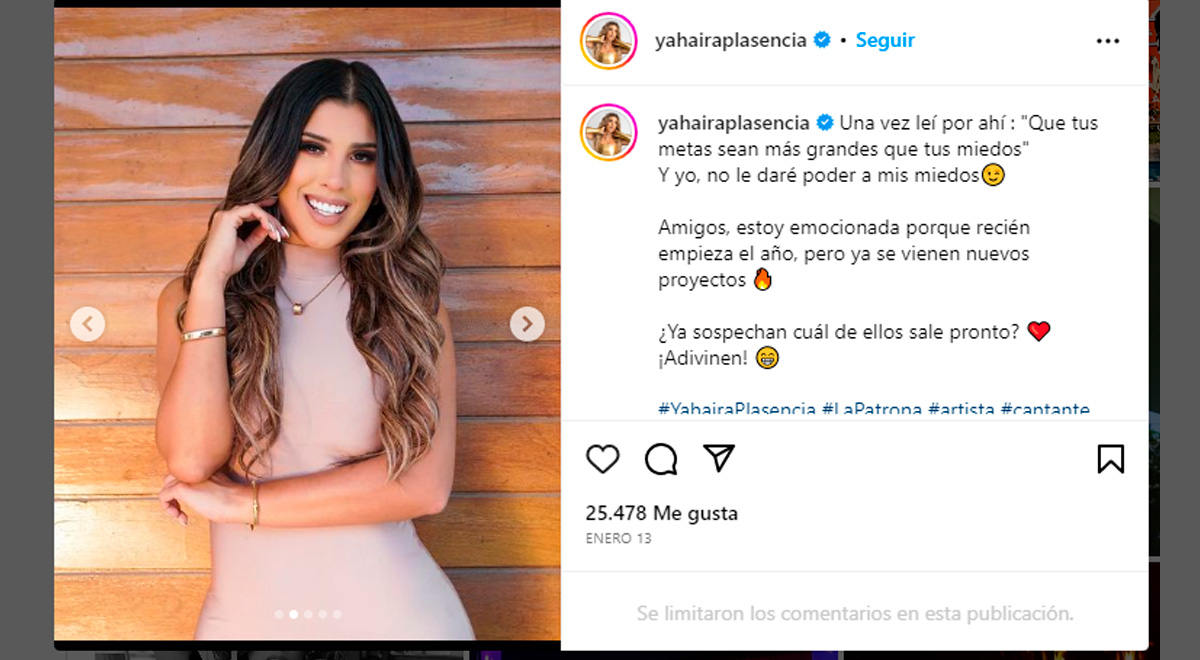 Yahaira Plasencia: ¿Qué estudios planea iniciar tras crueles críticas ...