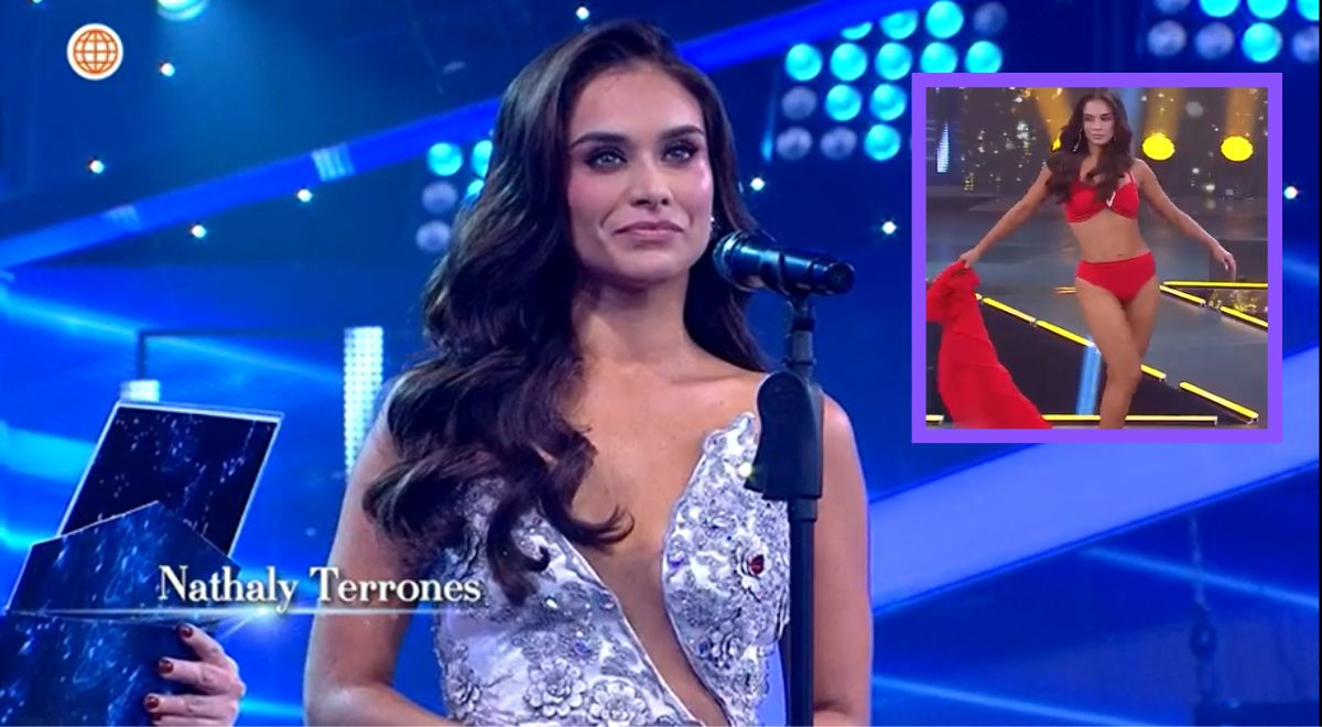 Miss Perú 2023, Nathaly Terrones deslumbra en el desfile en traje de baño, Esto es guerra ...