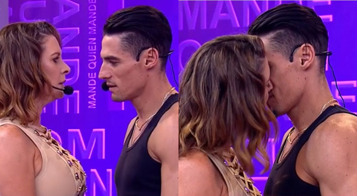 Mande quien mande, Leslie Stewart, Facundo González se besan ...