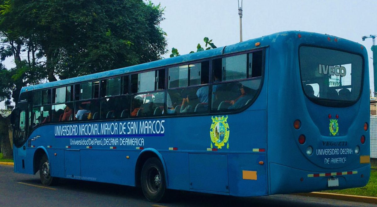 San Marcos: ¿Qué distritos recorre el bus universitario o "burro" de la ...
