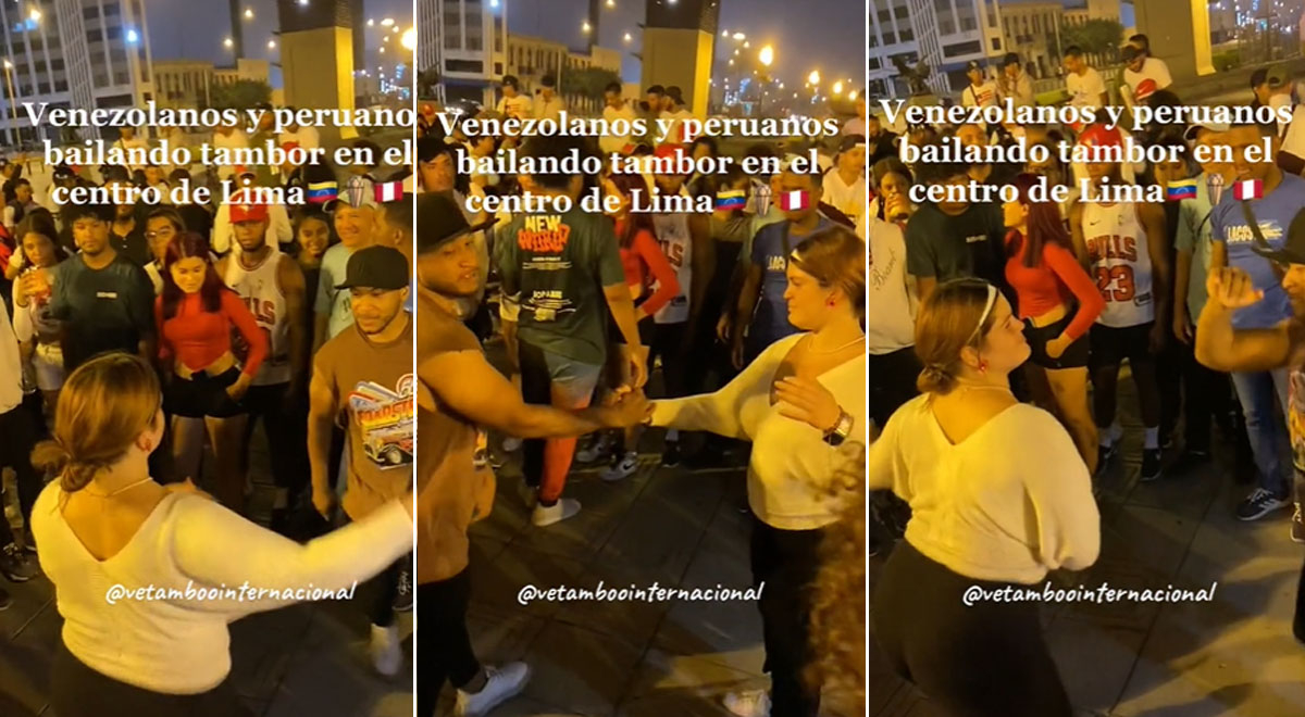 Tiktok viral: Pareja peruana-venezolana da cátedra de baile al ritmo de tambor y la rompen con ...