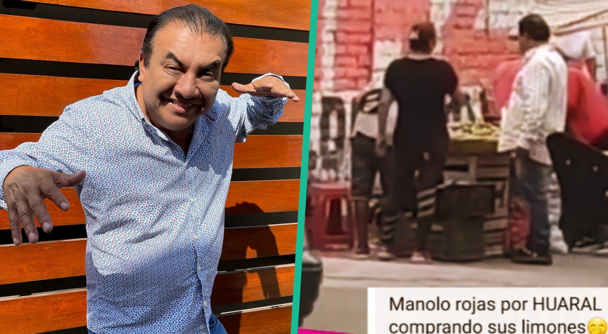 Manolo Rojas | Instagram | sorprendido realizando compras en mercado de ...