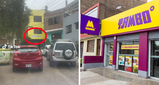 TikTok viral: joven peruano vio una tienda "Tombo" cerca de un Tambo y en redes sociales quedan ...