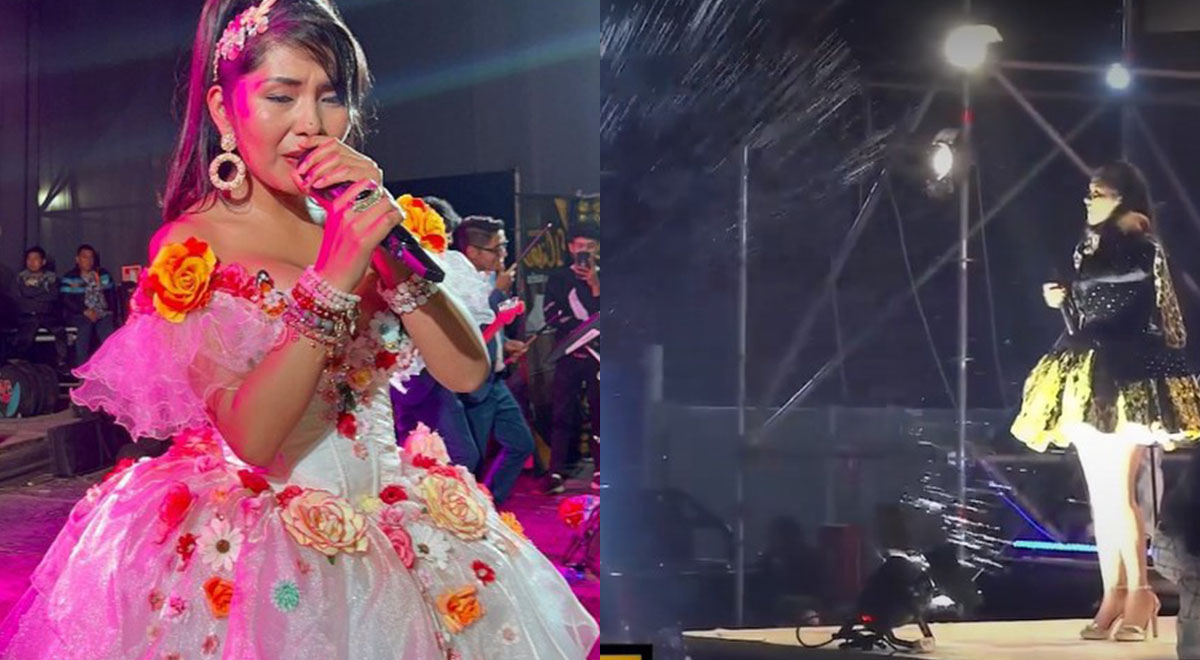 Yarita Lizeth: ¿Por qué una mujer le echó agua en concierto y cuál es ...