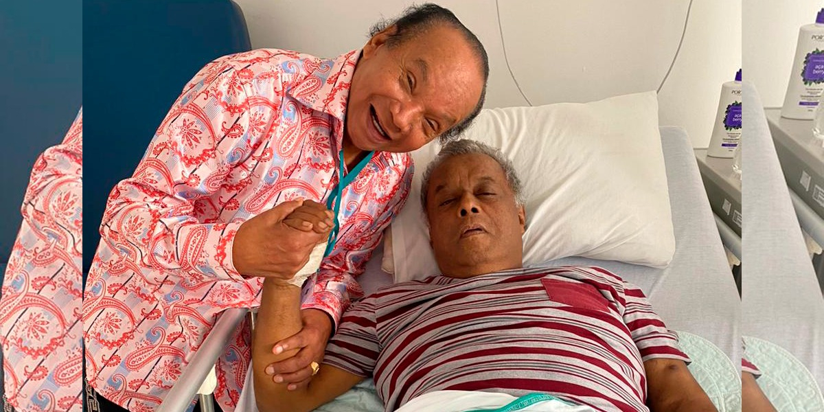 Melcochita visitó a Angobaldo y pide que le donen urgente un riñón ...