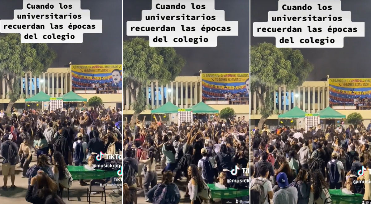 tiktok viral: jóvenes universitarios recuerdan épocas del colegio, bailan y se vuelven tendencia ...