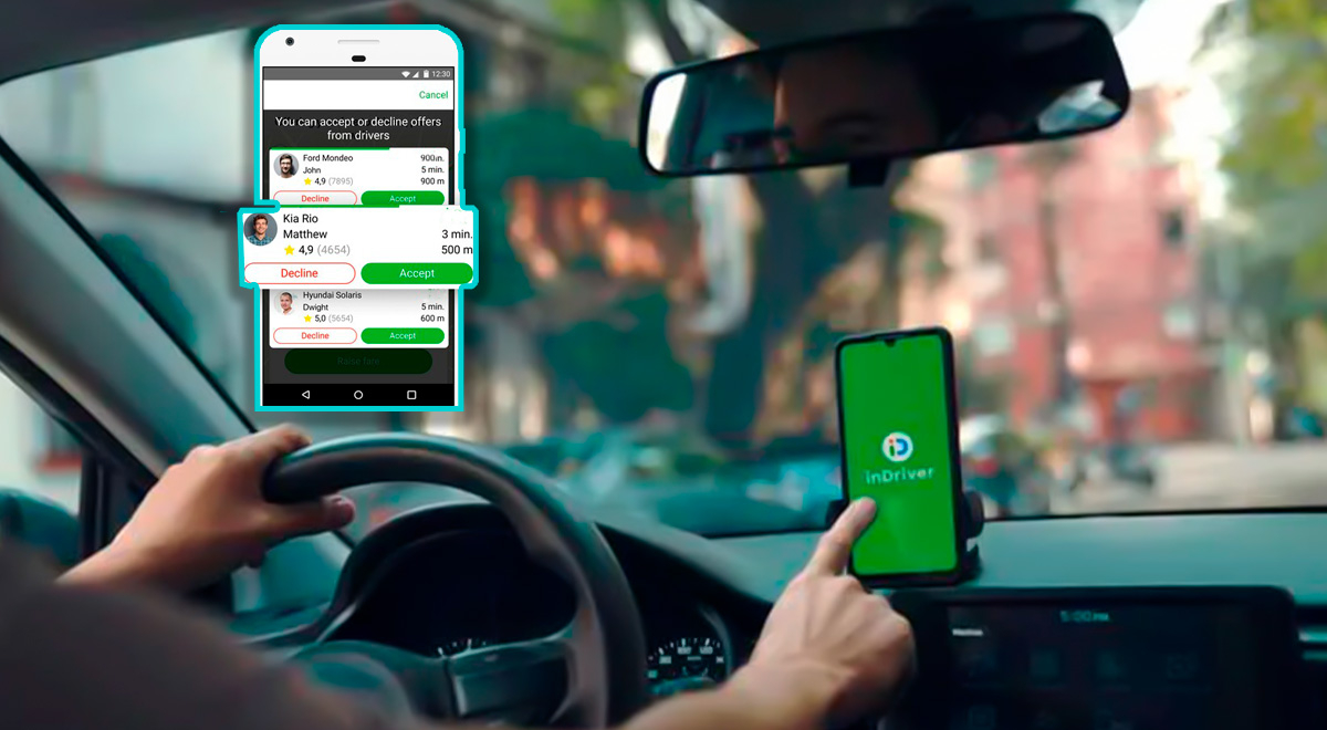 InDrive, el aplicativo de taxi con más denuncias: ¿qué requisitos piden ...