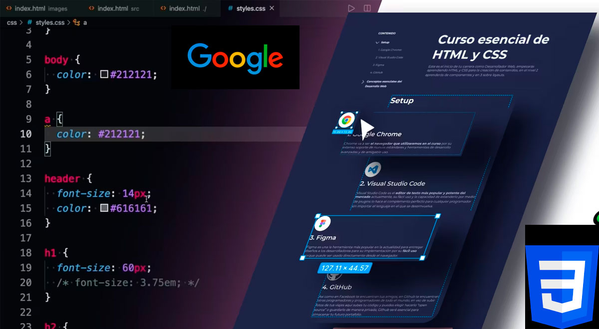 Cursos gratuitos de Google para dominar CSS: conoce aquí cómo llevarlos ...