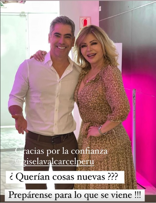 Gisela Valcárcel Instagram | anuncia proyecto de nuevo programa ...