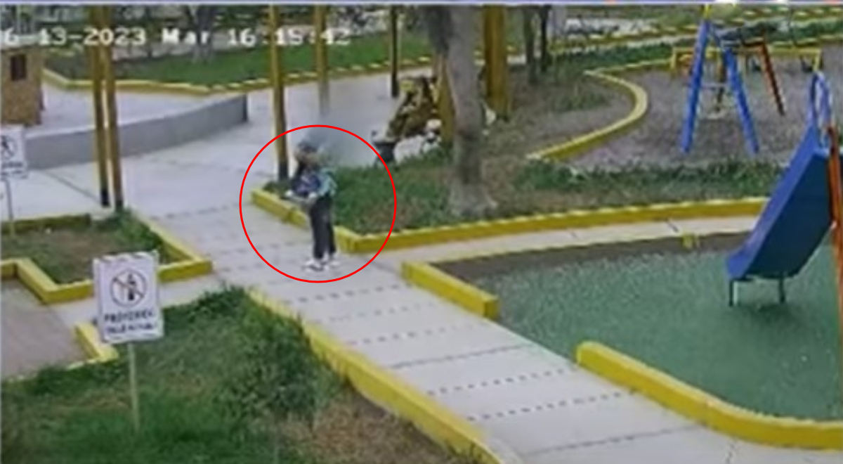 San Juan De Miraflores Mujer Cita A Su Expareja En Un Parque Y Le