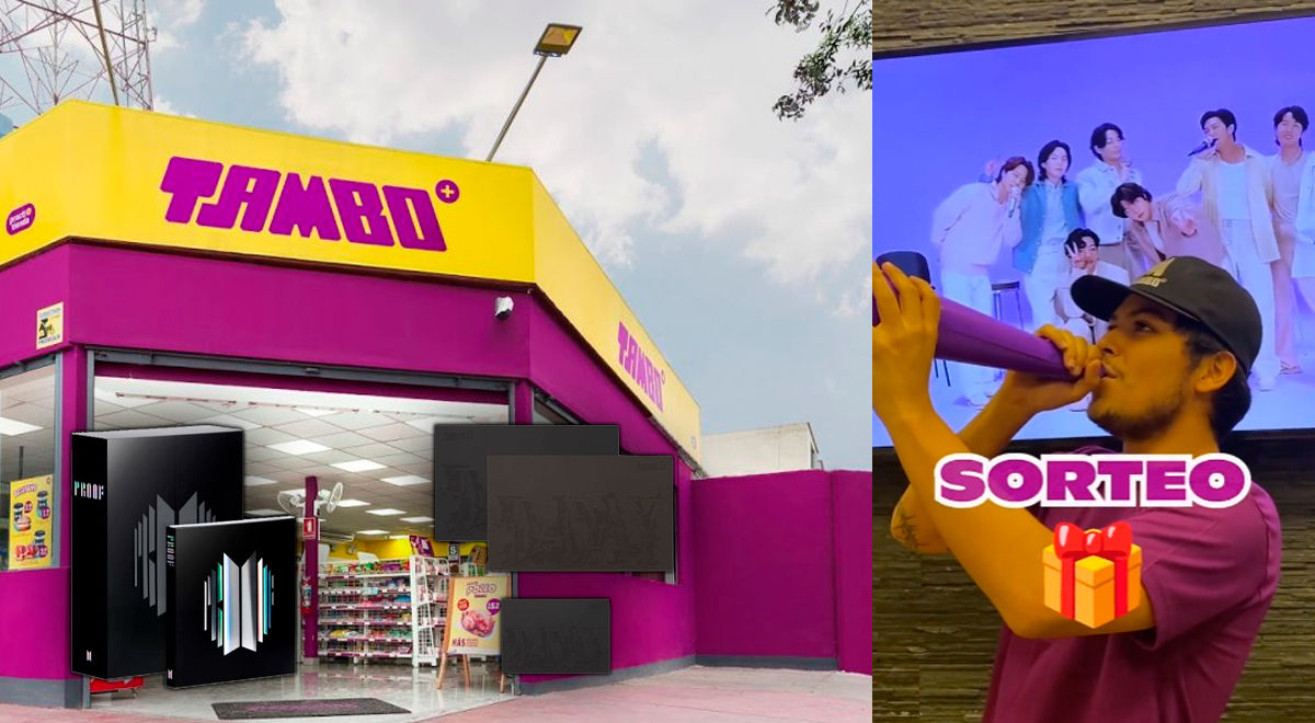 Tambo se vuelve loco y sortea dos álbumes de BTS oficiales y varios ...