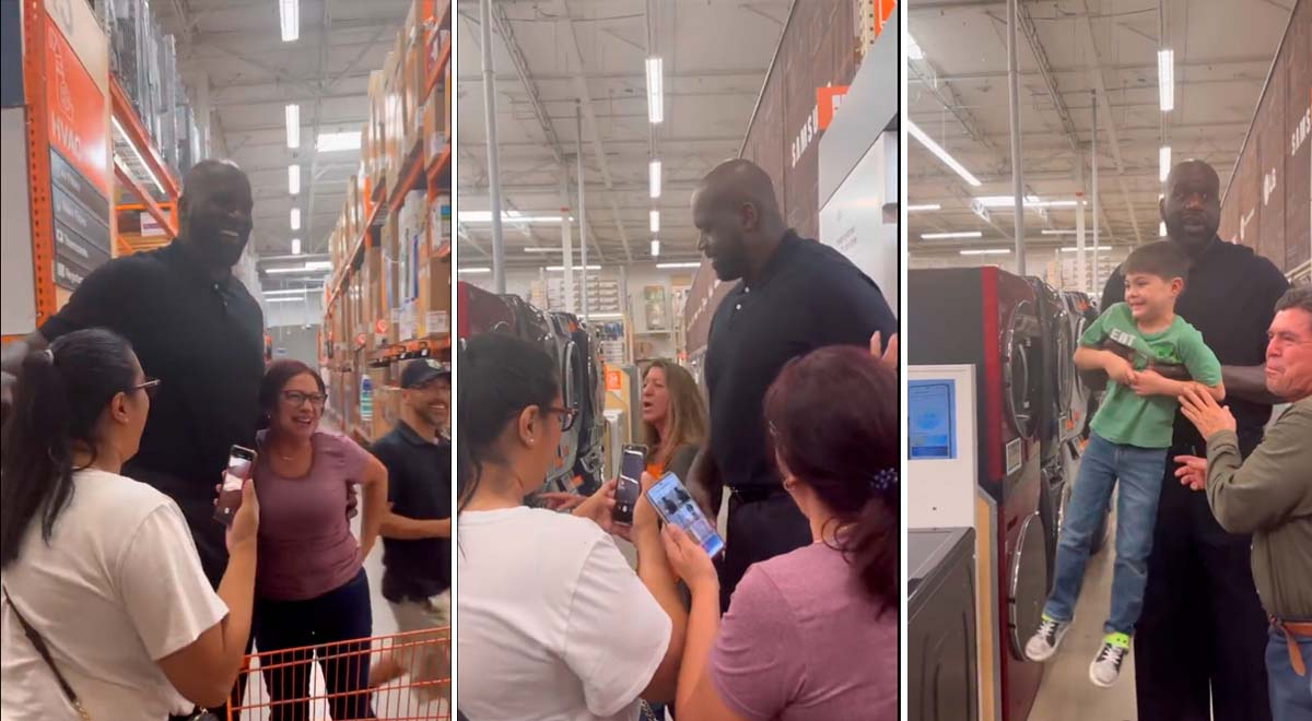 TikTok viral: Shaquille O’Neal sorprendió a familia latina y se vuelve ...