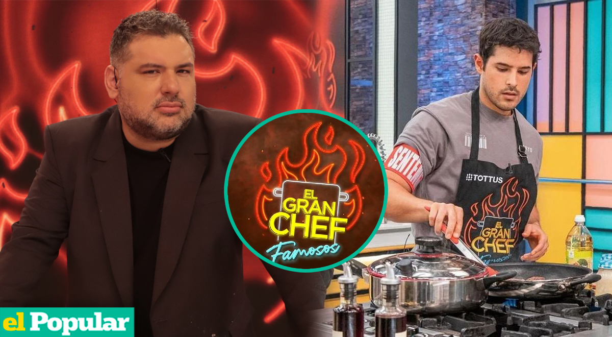 El Gran Chef Famosos | Andrés Vílchez usa al jurado Masías para salir ...