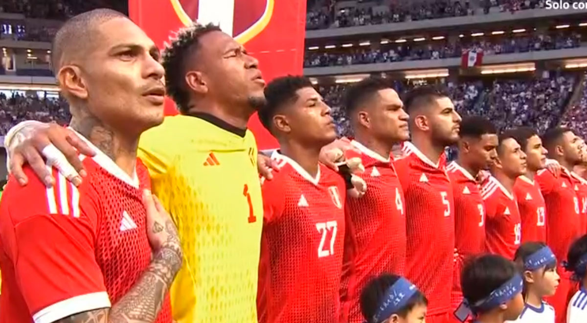 Perú vs. Japón: así se cantó con el alma el himno nacional peruano en ...