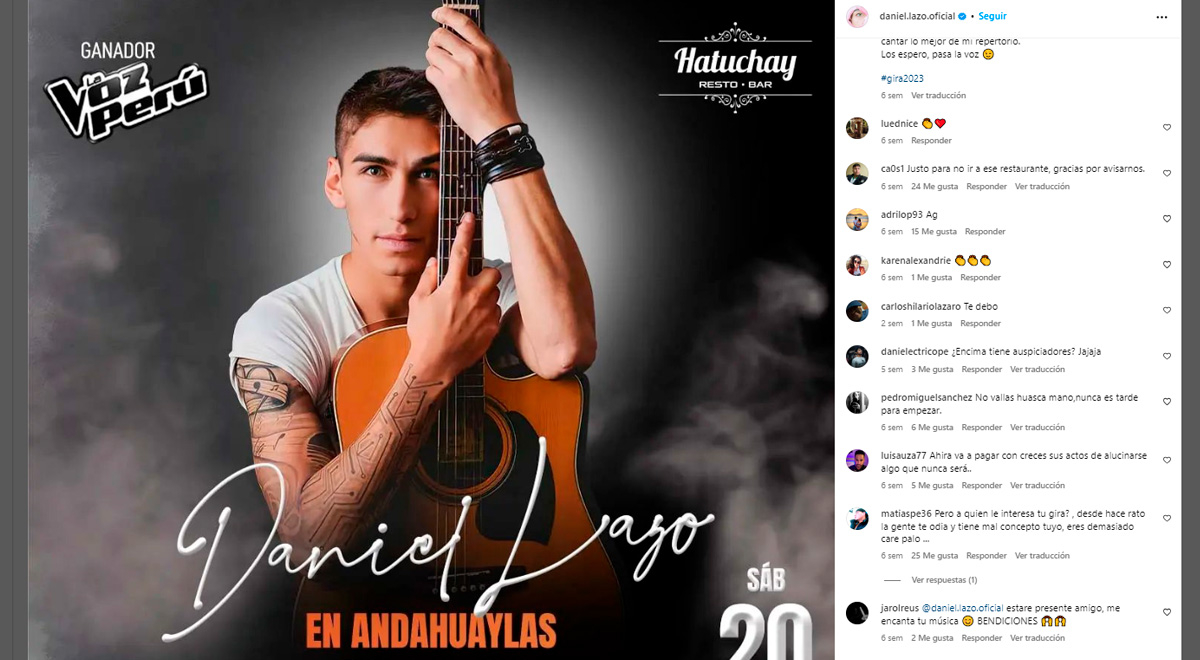 Fue el aclamado ganador de concurso de canto, pero ahora su nombre es ...