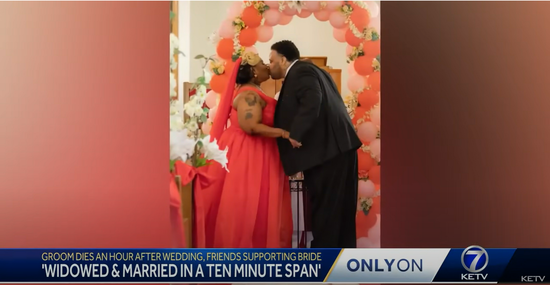 ¡Casada y viuda en 10 minutos! Esposo fallece una hora después de su ...