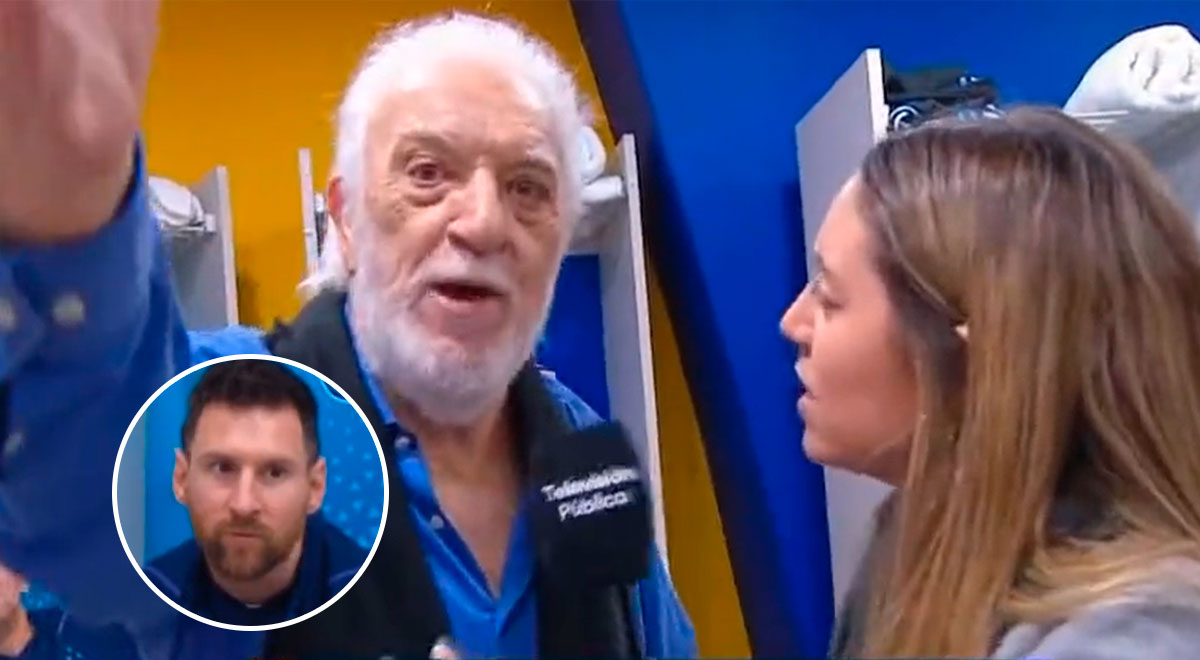 Coco Basile expulsa a reportera en vivo al estar en el vestuario de ...