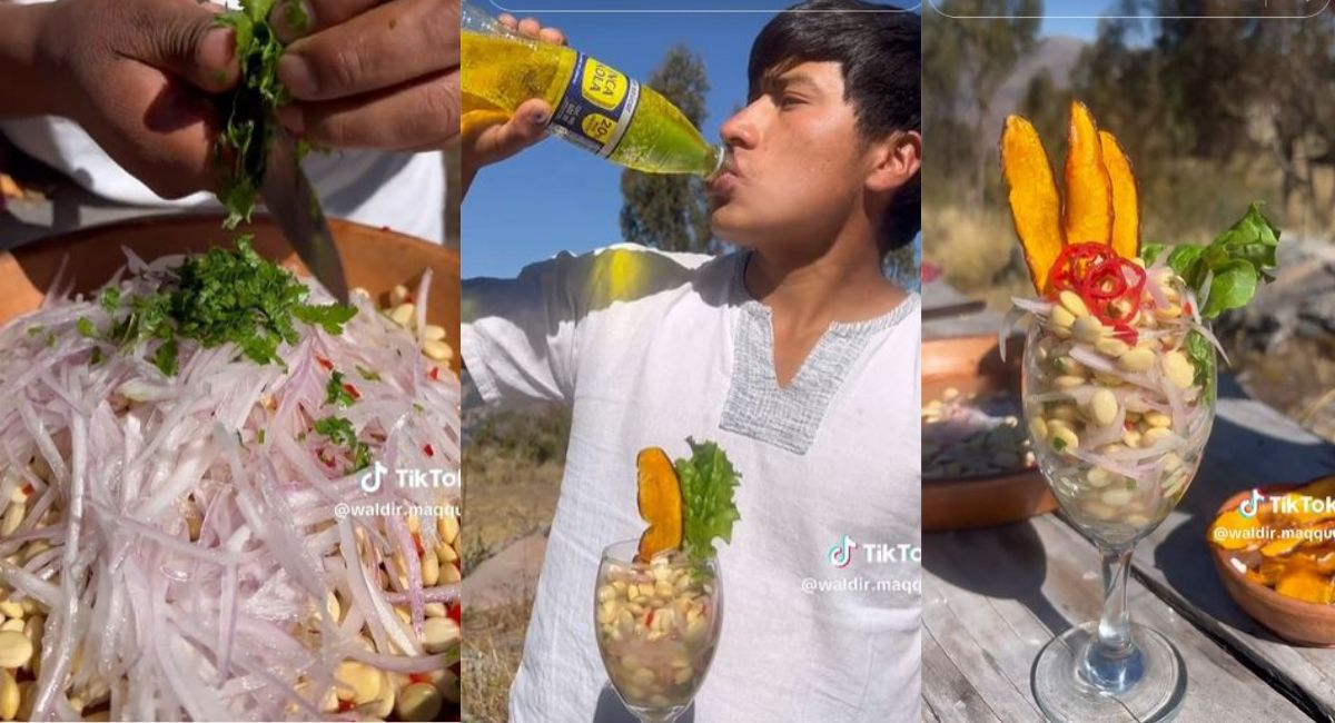 TikTok viral: joven cusqueño deja en 'shock' al hacer ceviche sin ...