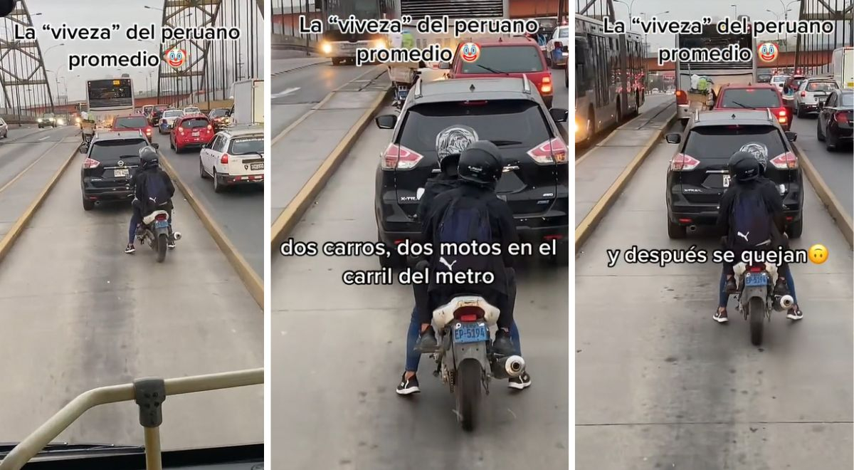 "La 'viveza' del peruano promedio": chofer de Metropolitano graba ...