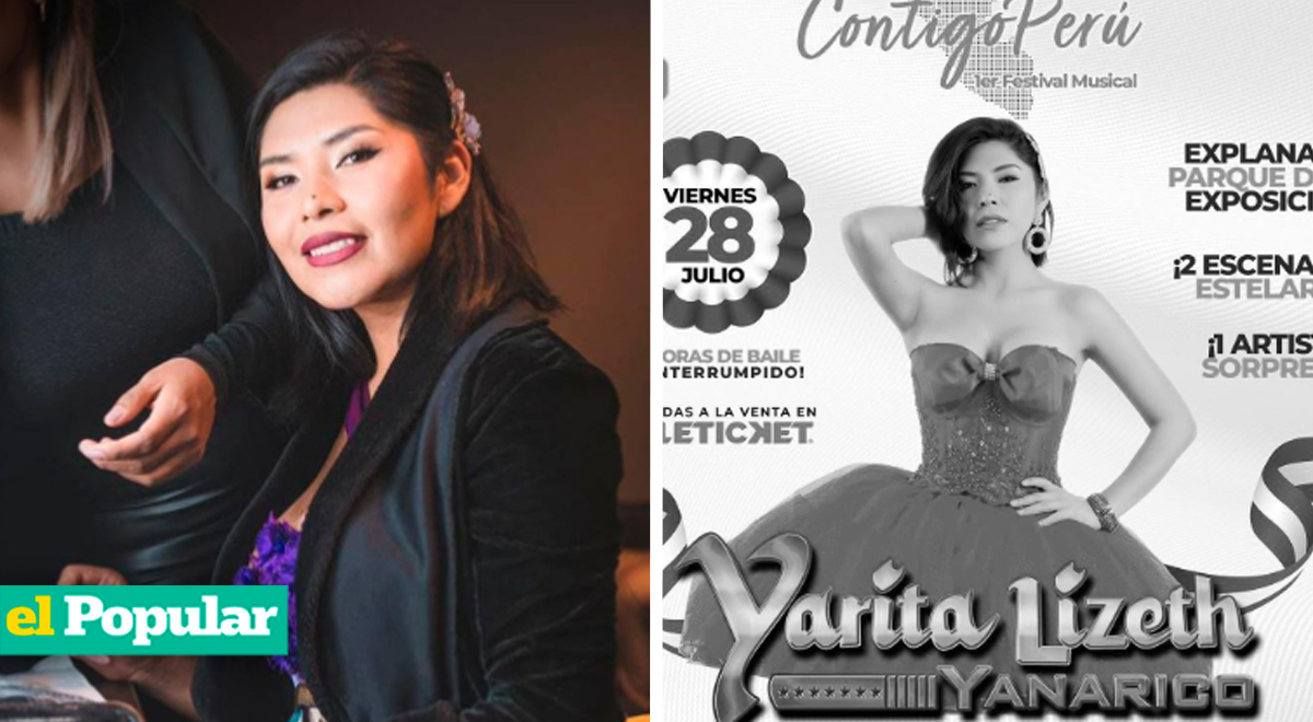 Yarita Lizeth fue excluida festival Contigo Perú y pide que no engañen ...