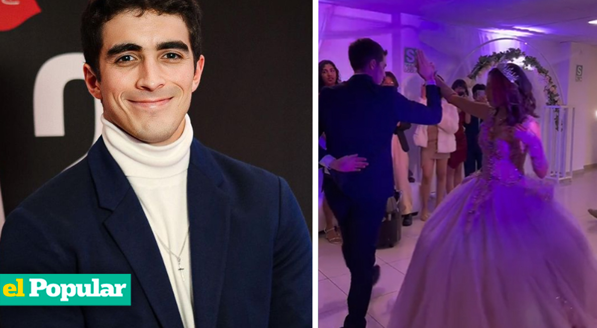 Jorge Guerra cautiva a quinceañera como chambelán y fans reaccionan: "Lindo y humilde" | El Popular