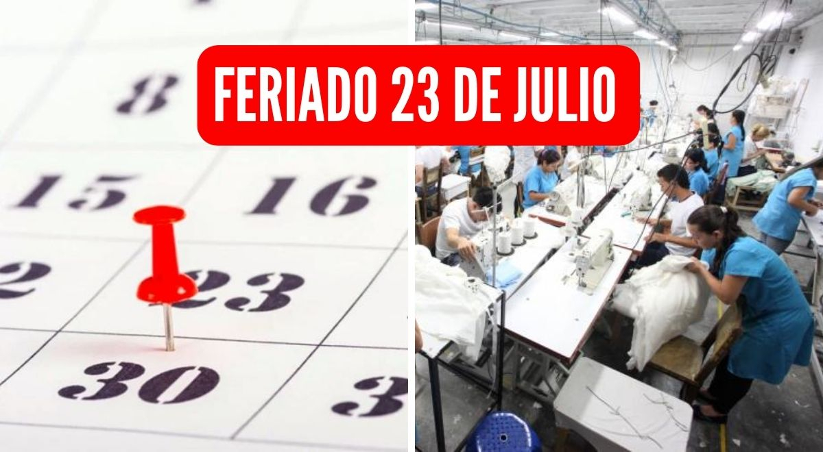 23 de julio feriado en Perú: ¿Desde cuándo entrará en vigencia y a qué ...