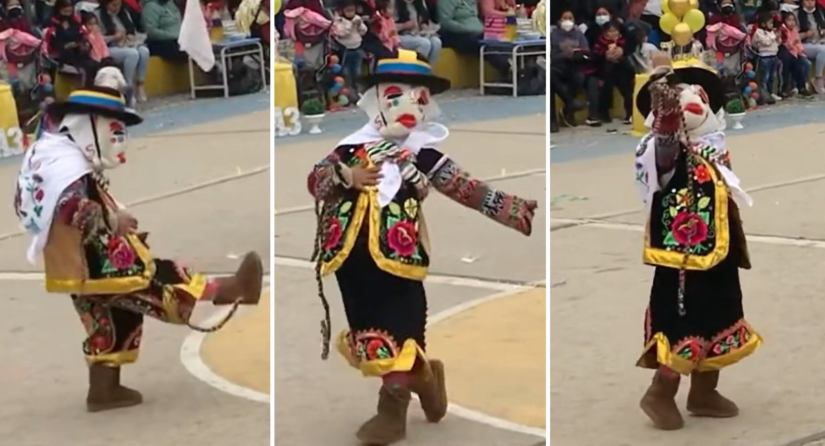 Niña peruana se viste de chuto para bailar tunantada y es un éxito en ...