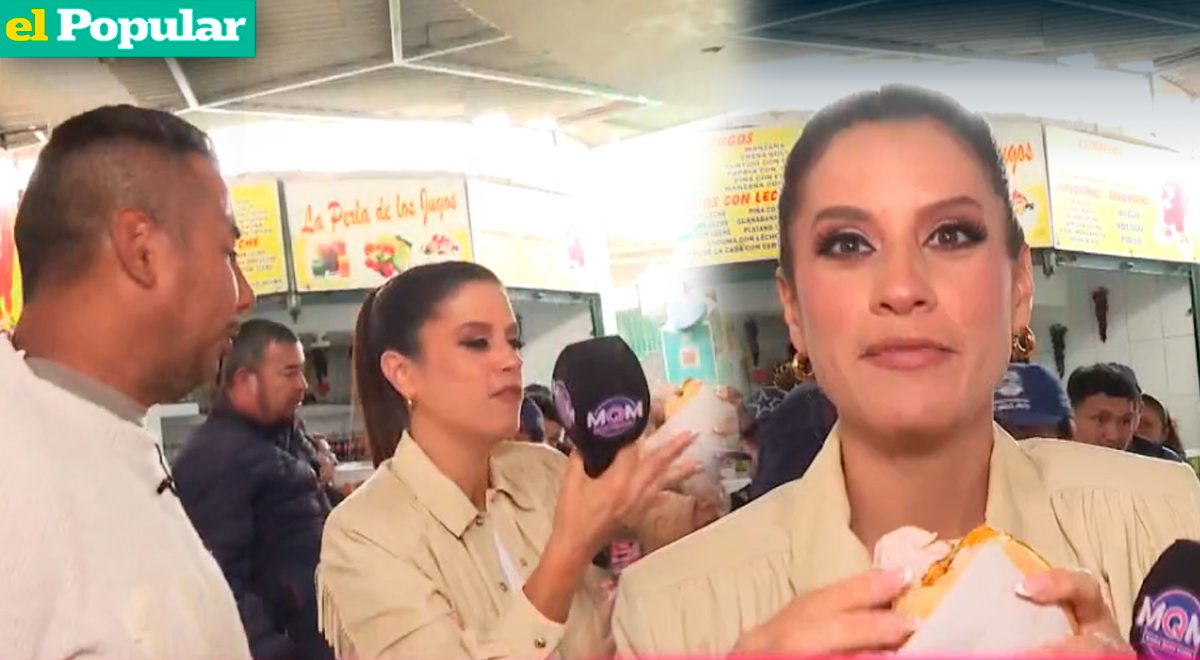 Abel Lobatón llevó a María Pía Copello al mercado del Callao y ella ...