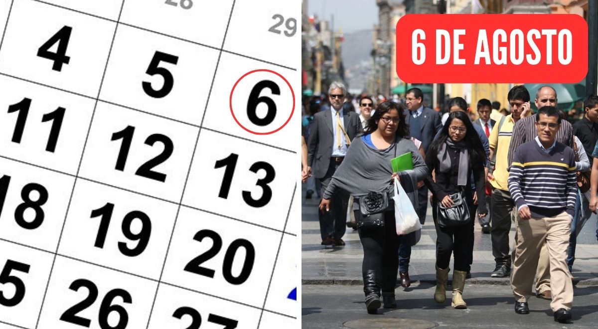 ¿El 6 de agosto es feriado? Lo que dice la norma y qué se conmemora ese ...