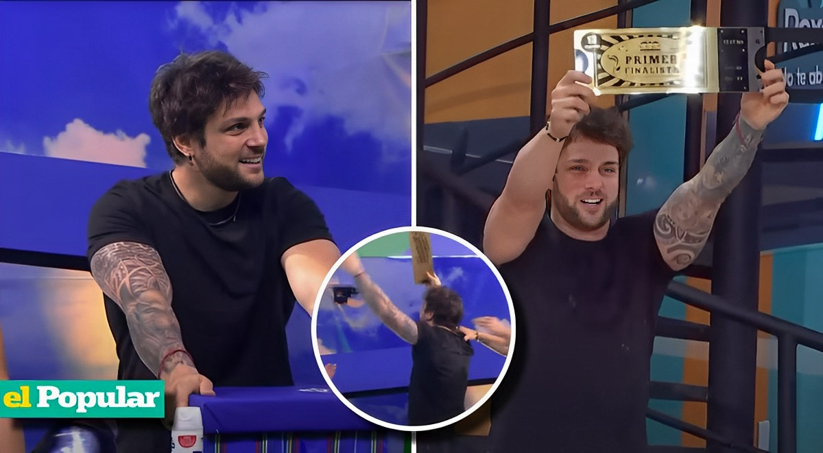 ¡Lo hizo! Nicola Porcella es el primer finalista de La Casa De Los ...