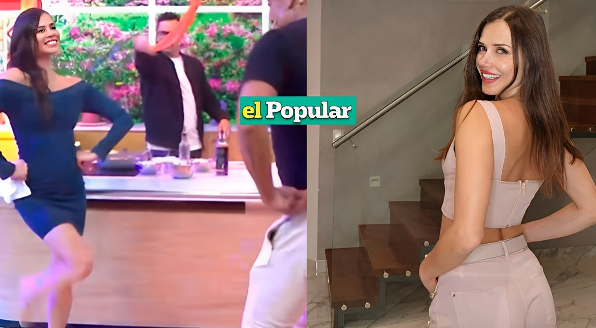 Maju Mantilla se vuelve viral por bailar marinera tras ampay de su esposo Gustavo Salcedo y ...