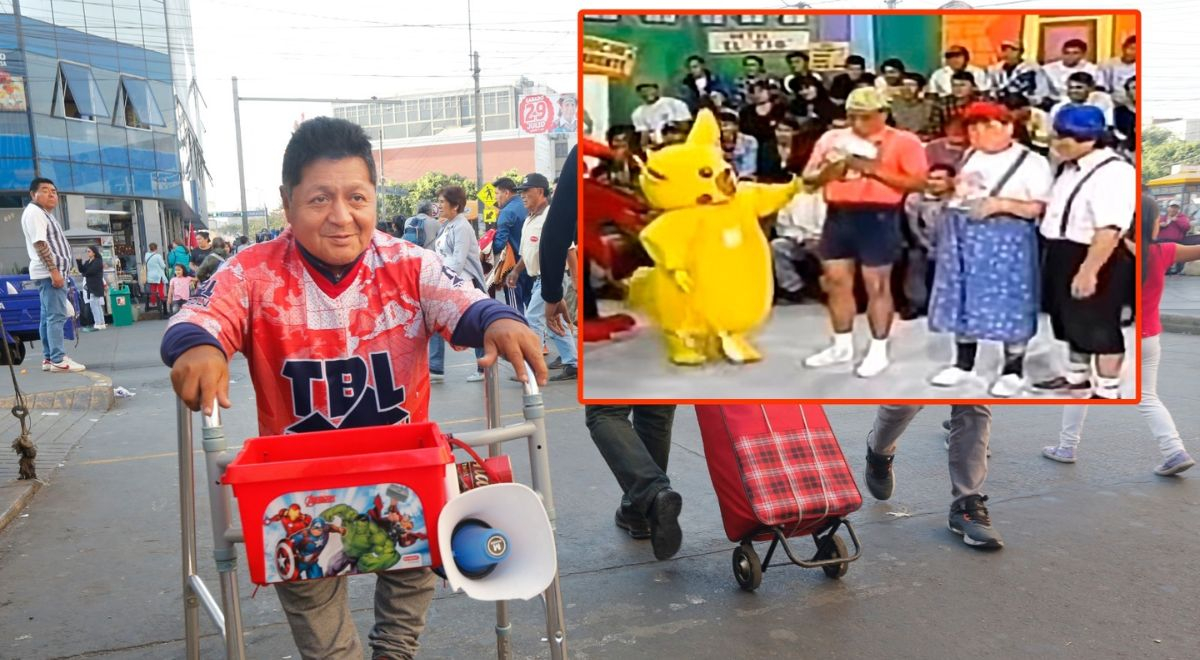 Pompinchu vive drama en las calles vendiendo dulces, La fama es efímera ...