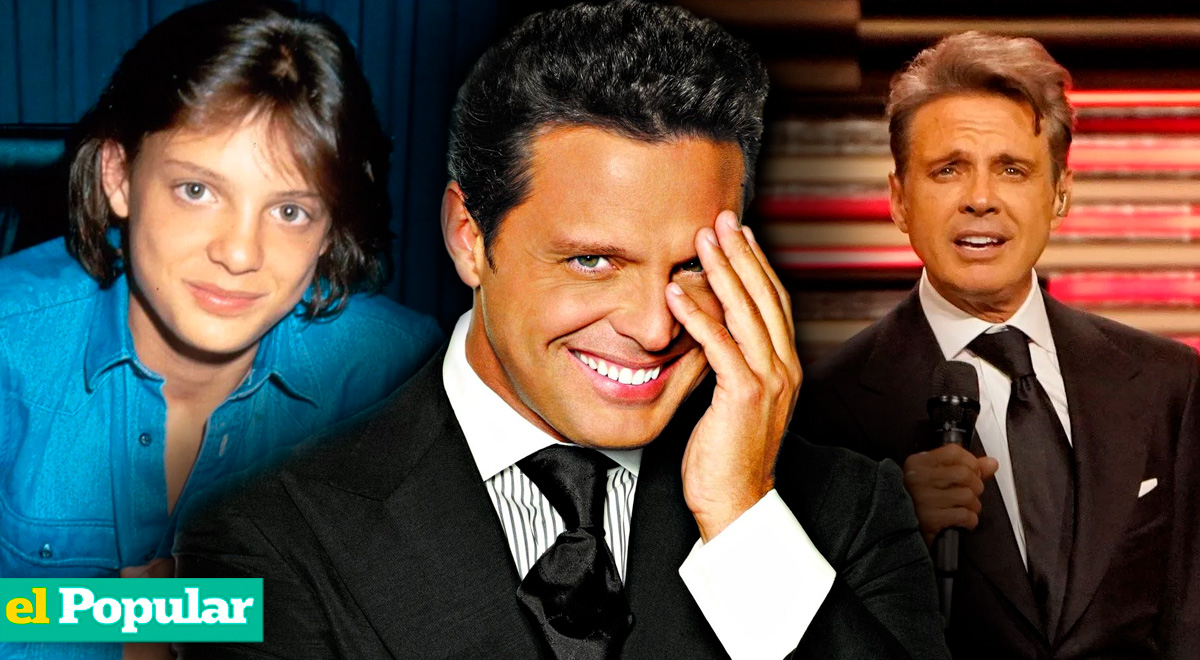 El increíble cambio físico de Luis Miguel a lo largo de sus 40 años de ...