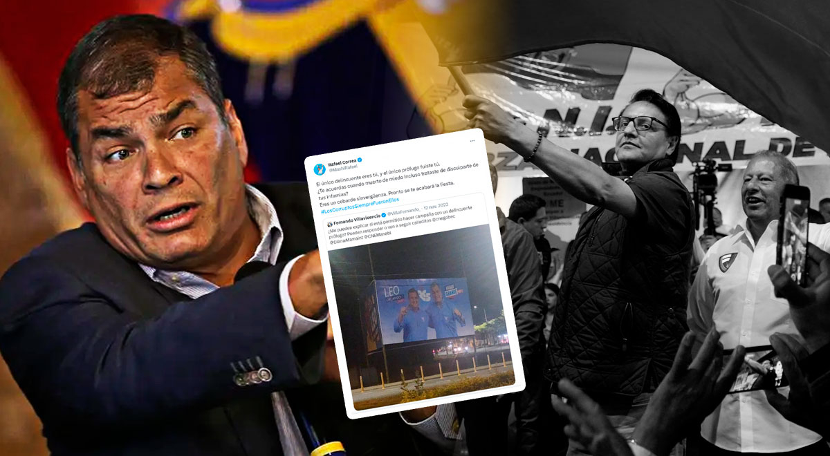 ¿Amenaza o advertencia? Reviven las duras palabras de Rafael Correa contra Fernando ...