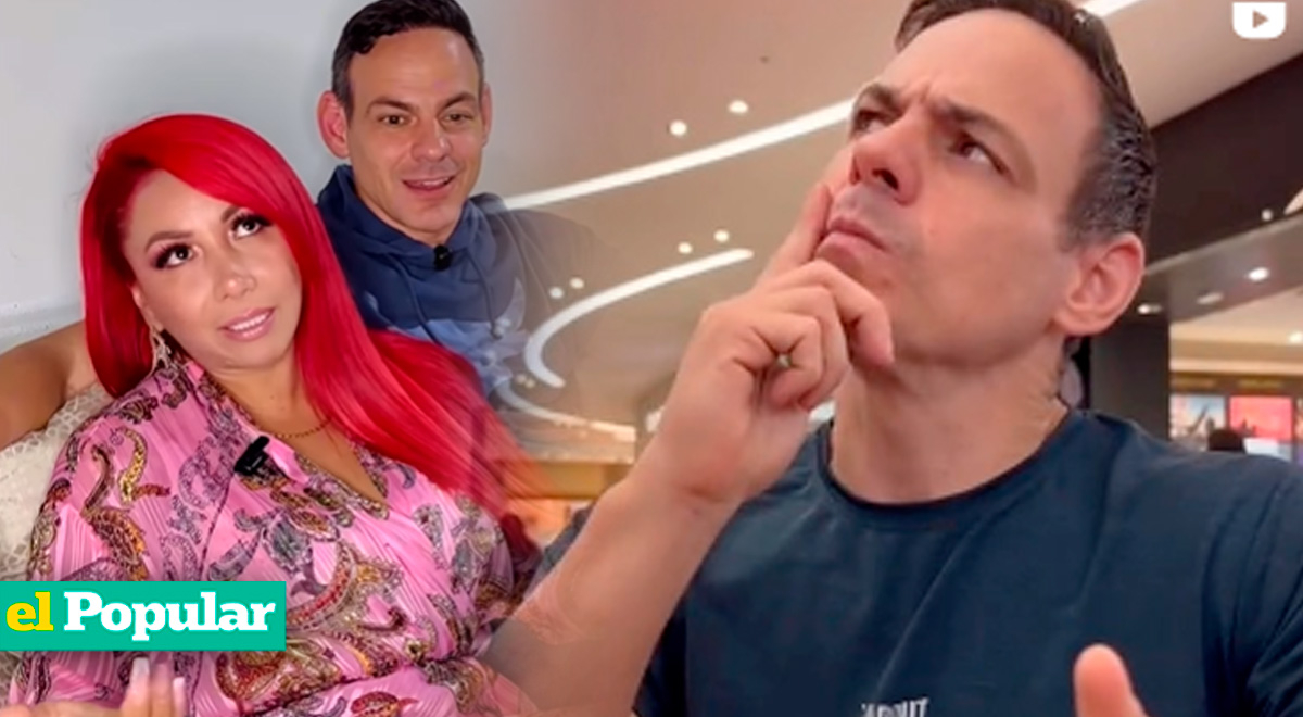 Mark Vito florea a reportero sobre beso con Deysi Araujo :"No hablar castellano" | El Popular