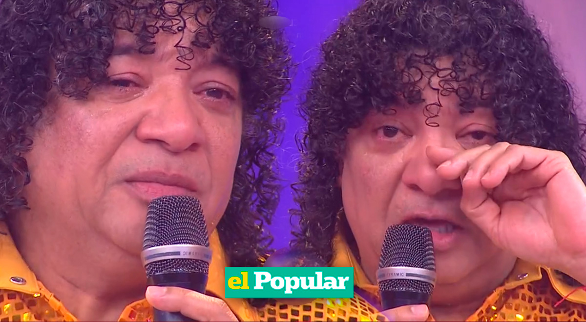 Carlos VÍlchez llora desconsoladamente al recordar a su papá fallecido ...