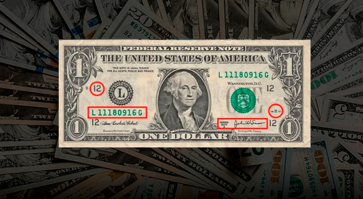 Billete de 1 dólar: ¿Qué se sabe del dólar arcoiris? Conoce AQUÍ más ...