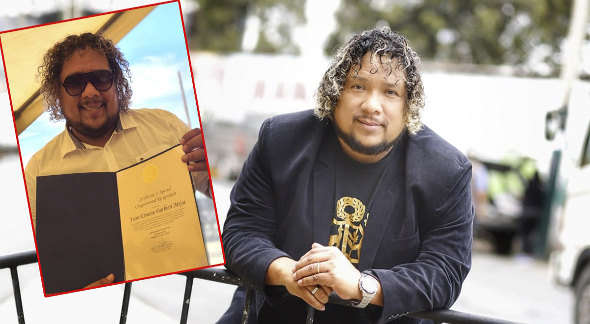 'El zambo' Barbieri es premiado por fomentar el arte del Perú, foto ...