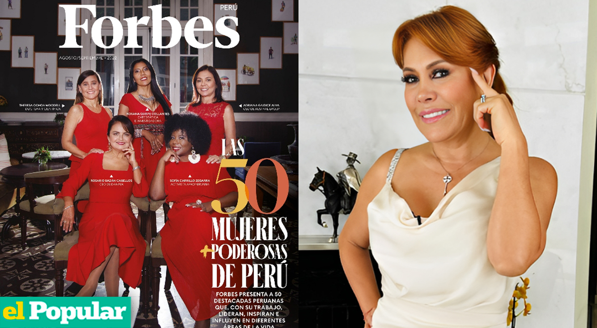 Magaly Medina multiplica por cero a Forbes Perú y lo compara con el ...