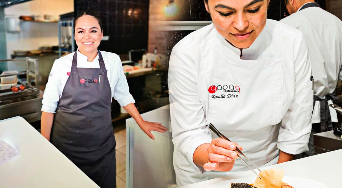 La historia de Rosa Lía Díaz Cieza, chef peruana que empezó limpiando ...