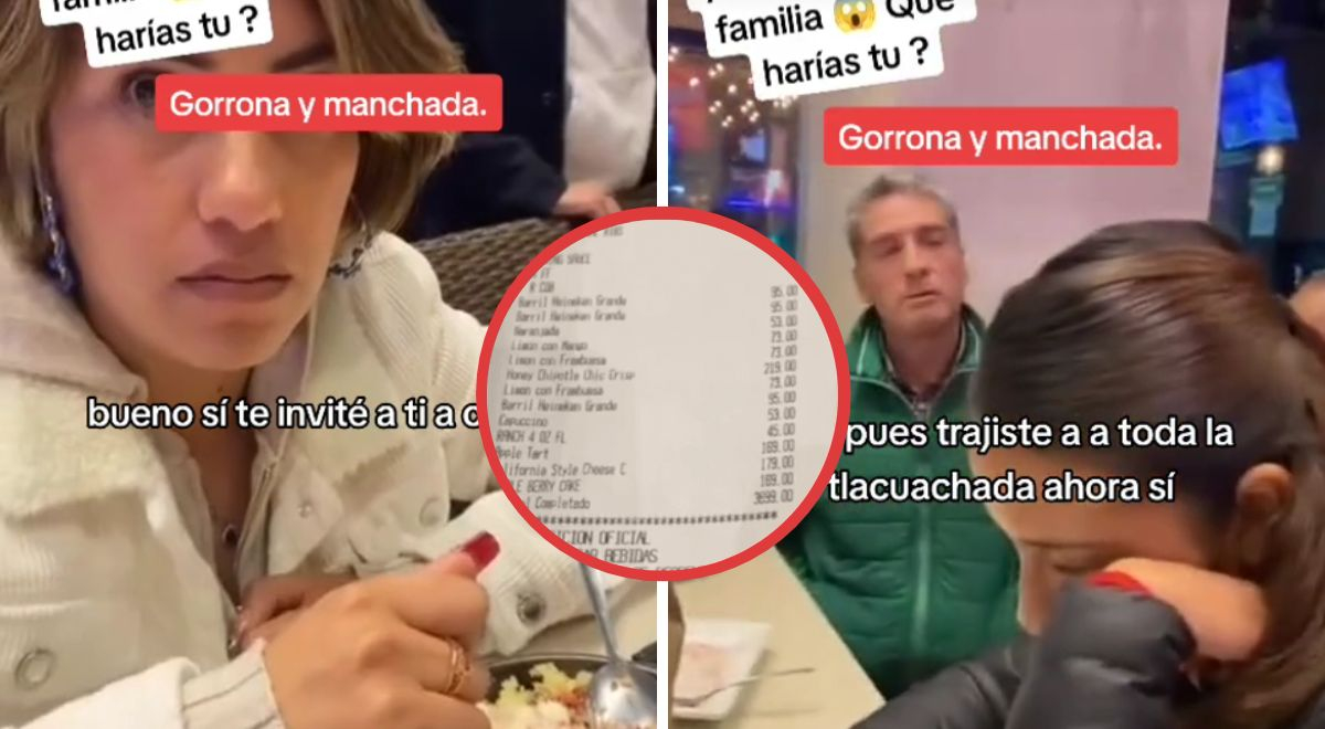 Pareja discute en restaurante por inesperada respuesta: “Te invité a ti ...