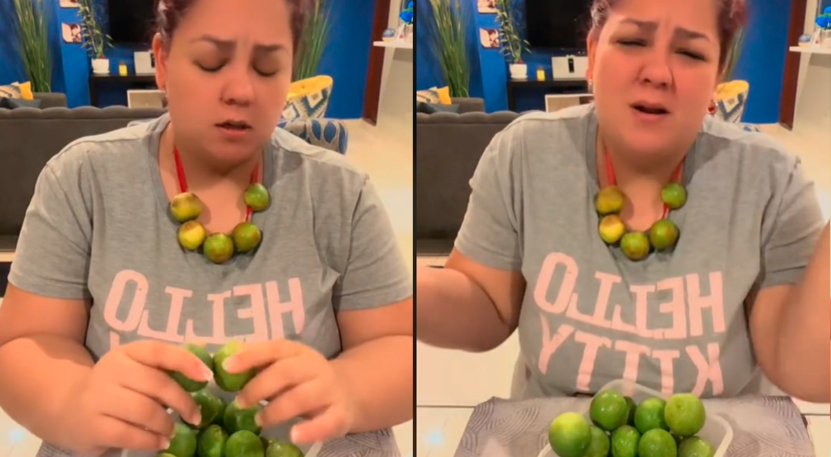 Peruana se luce con 'bling bling' de limones y video es viral: "Ahora ...