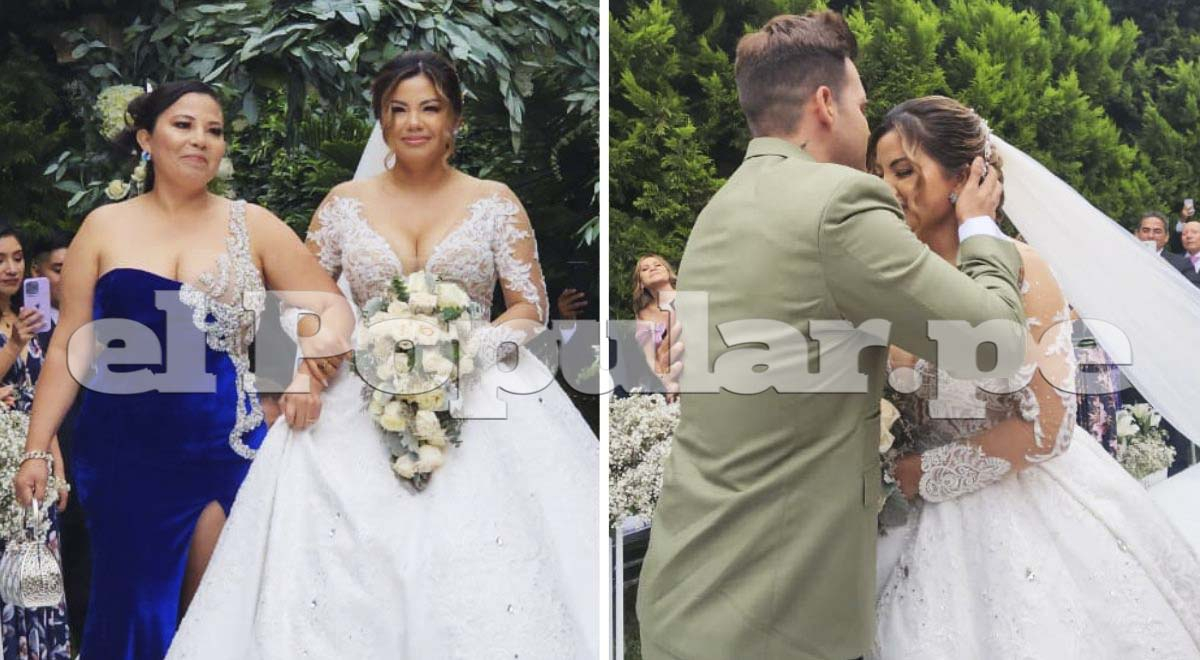 Kevin Salas recibe con un tierno beso a Estrella Torres tras ingresar a ...