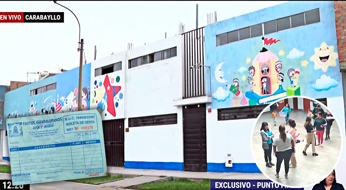 Carabayllo: padres pagan 250 soles durante 8 meses para que sus niños estudien en colegio, pero ...